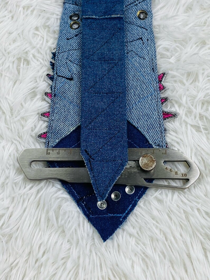 Wow!! Remade Denim Custom Tie - Etsy