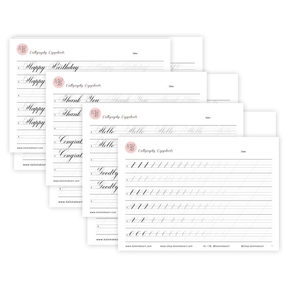 Engrossers Script Practice Sheets December Is Here. Is Everyone