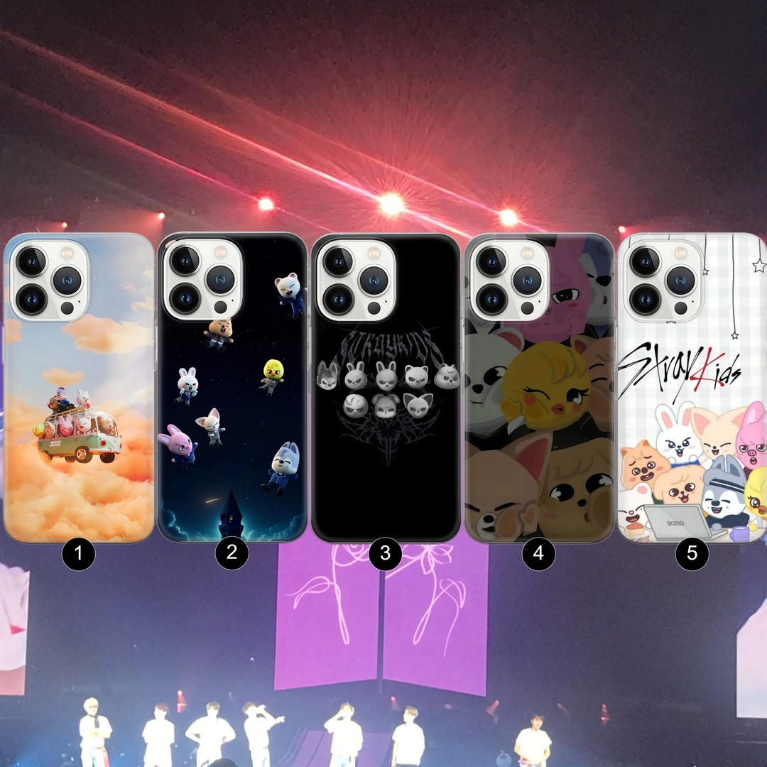 Stay Kids Phone Case Skzoo for iPhone 17, 16, 15, 14, 13, 12, 11 ...