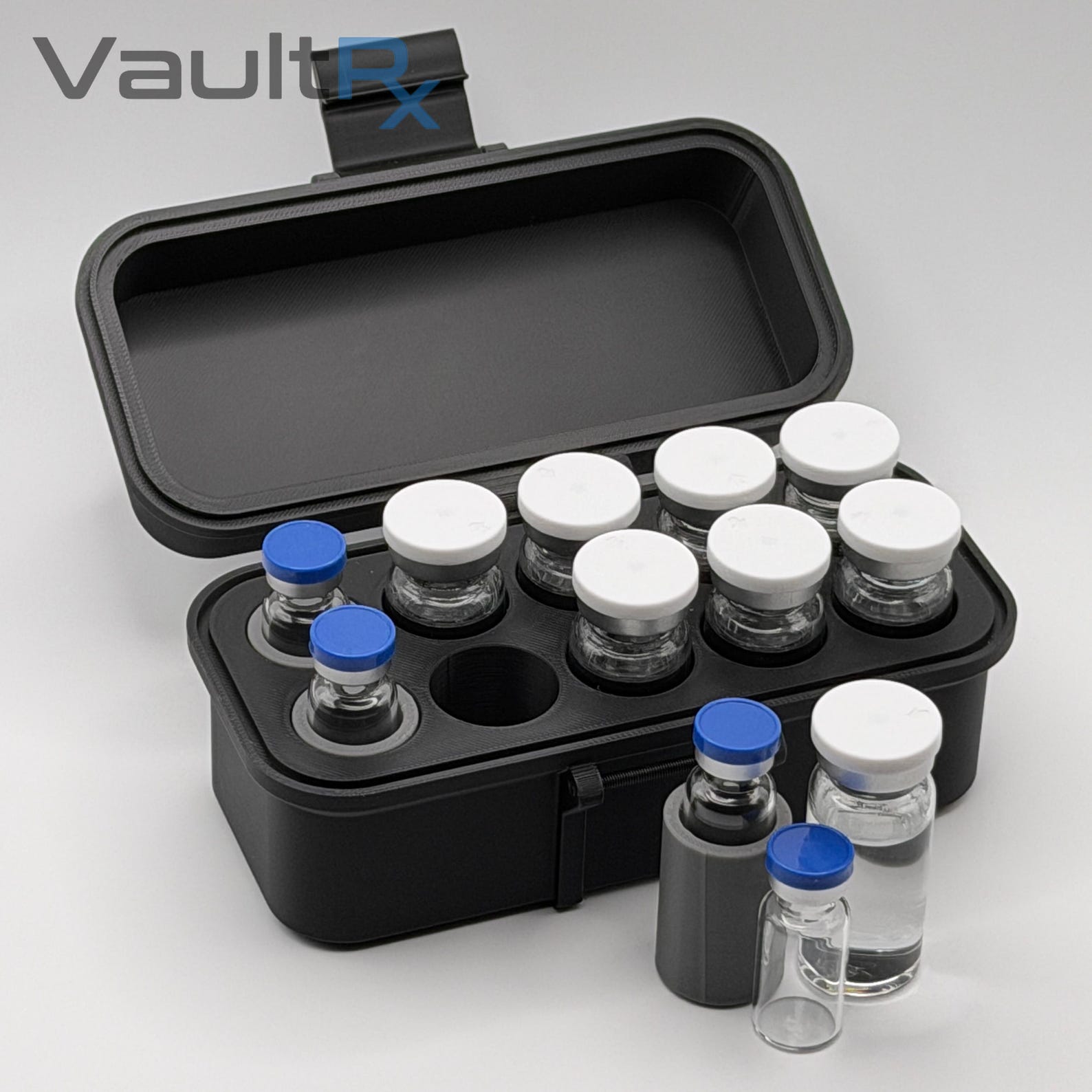 3ml/5ml/10ml Combo Vial Storage Case | Peptide, Insulin, TRT Storage ...