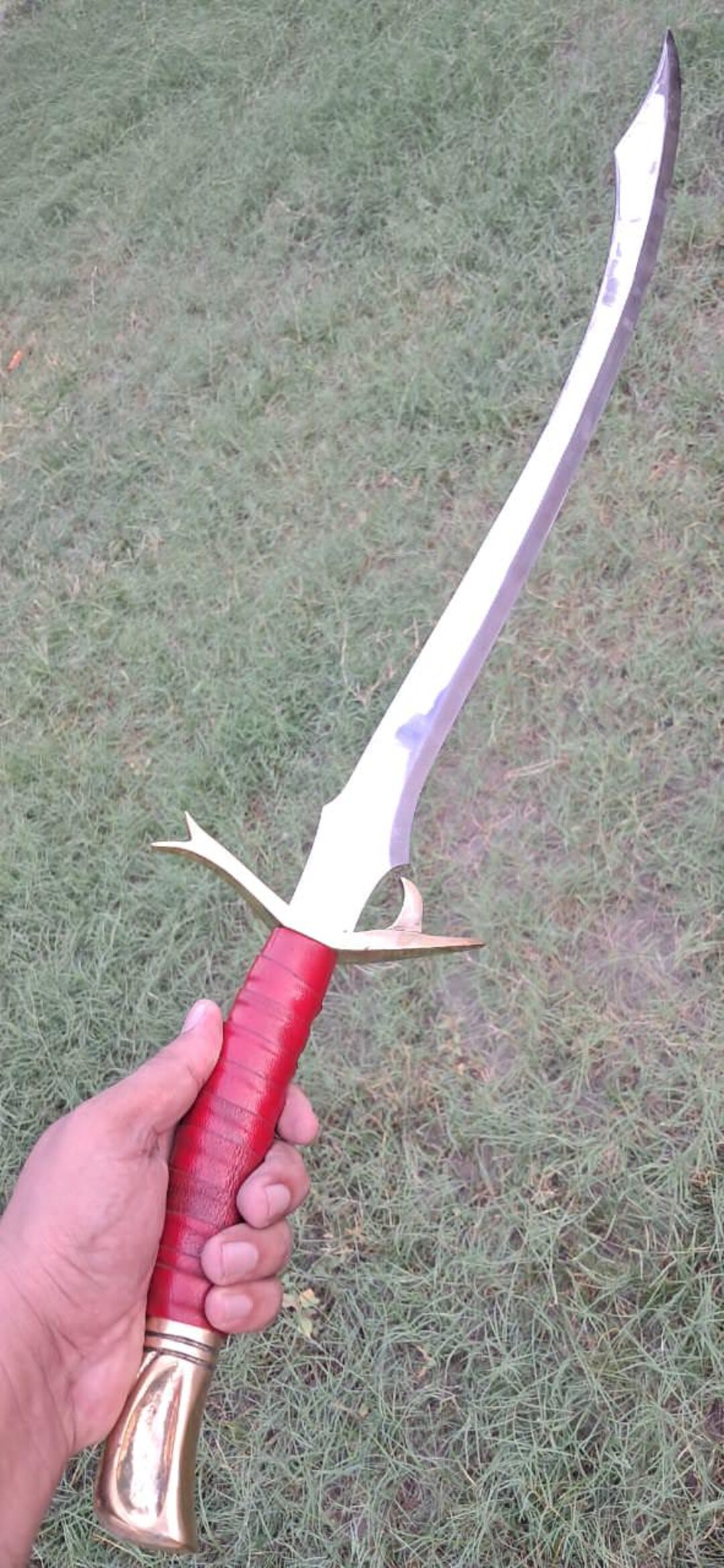 Handmade Wheel of Time Heron Mark Sword With Scabbard , Collectible ...