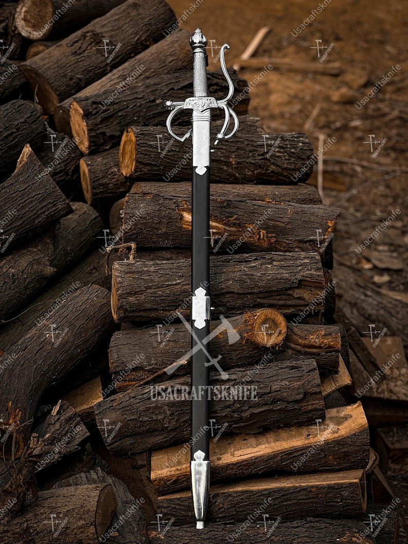 Hand Forged Legend of Zorro Rapier Stainless Steel Collectible Sword ...