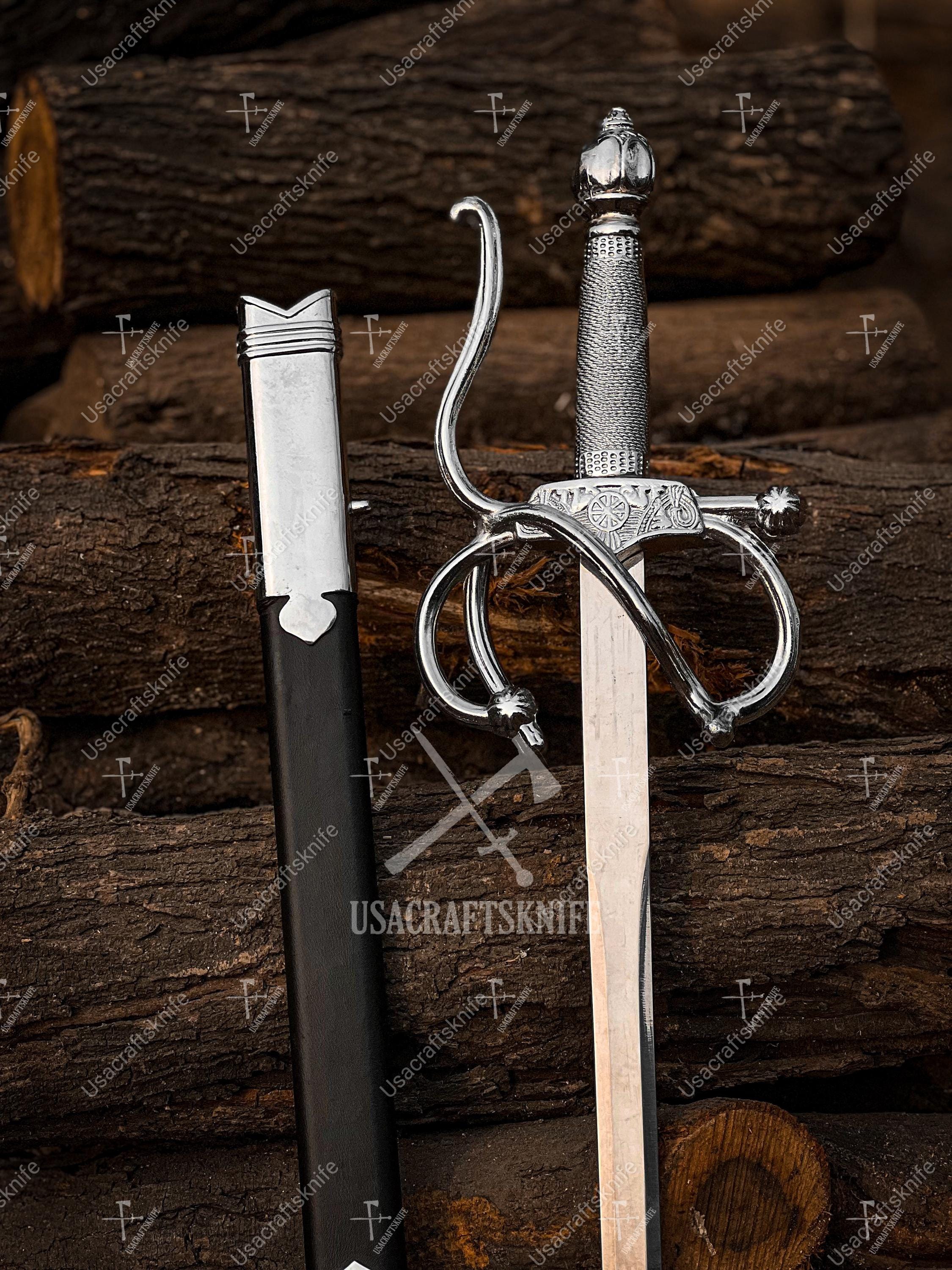 Hand Forged Legend of Zorro Rapier Stainless Steel Collectible Sword ...