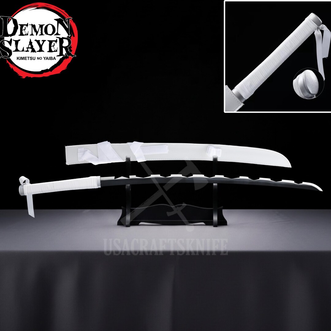 40" Inosuke Hashibira's Demon Slayer Nichirin Sword - Katana Stainless ...