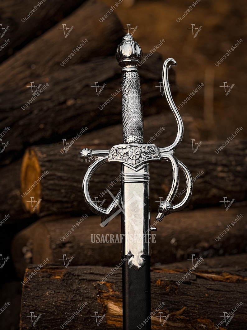 Hand Forged Legend of Zorro Rapier Stainless Steel Collectible Sword ...