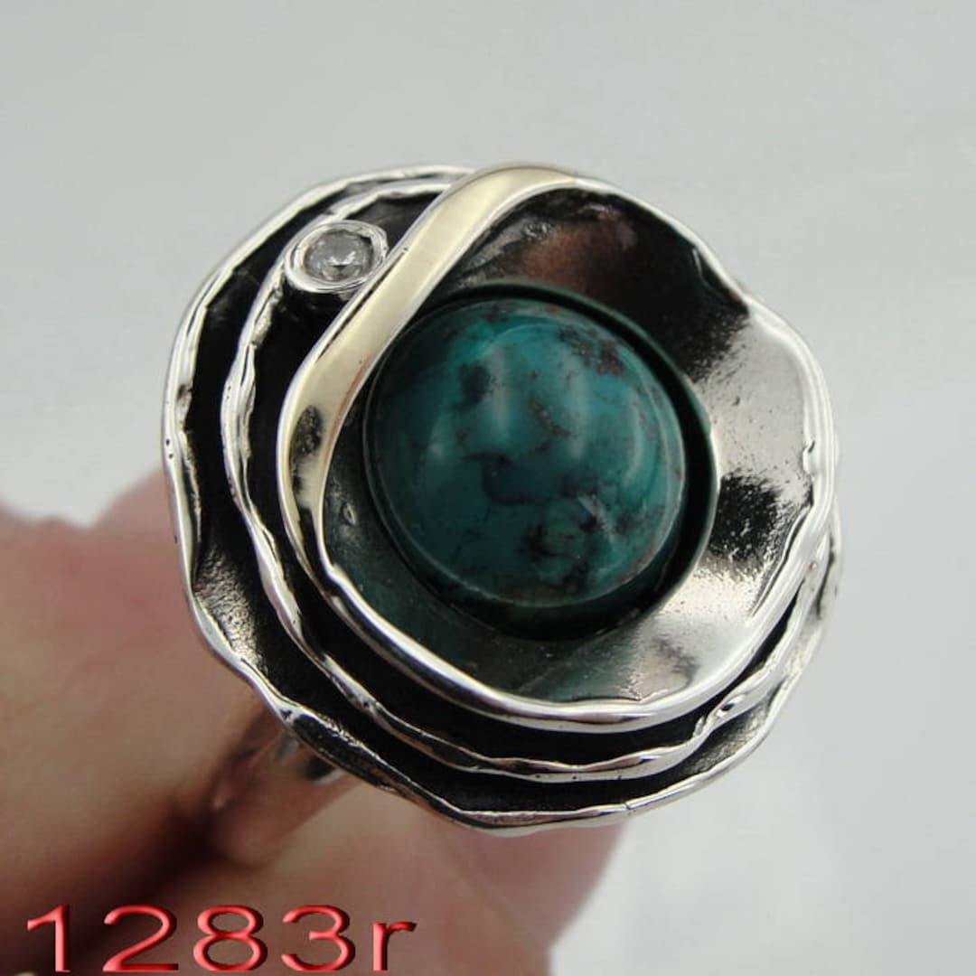 EILAT Ring, Hadar Jewelry Handcrafted Israel Art 925 Sterling Silver ...