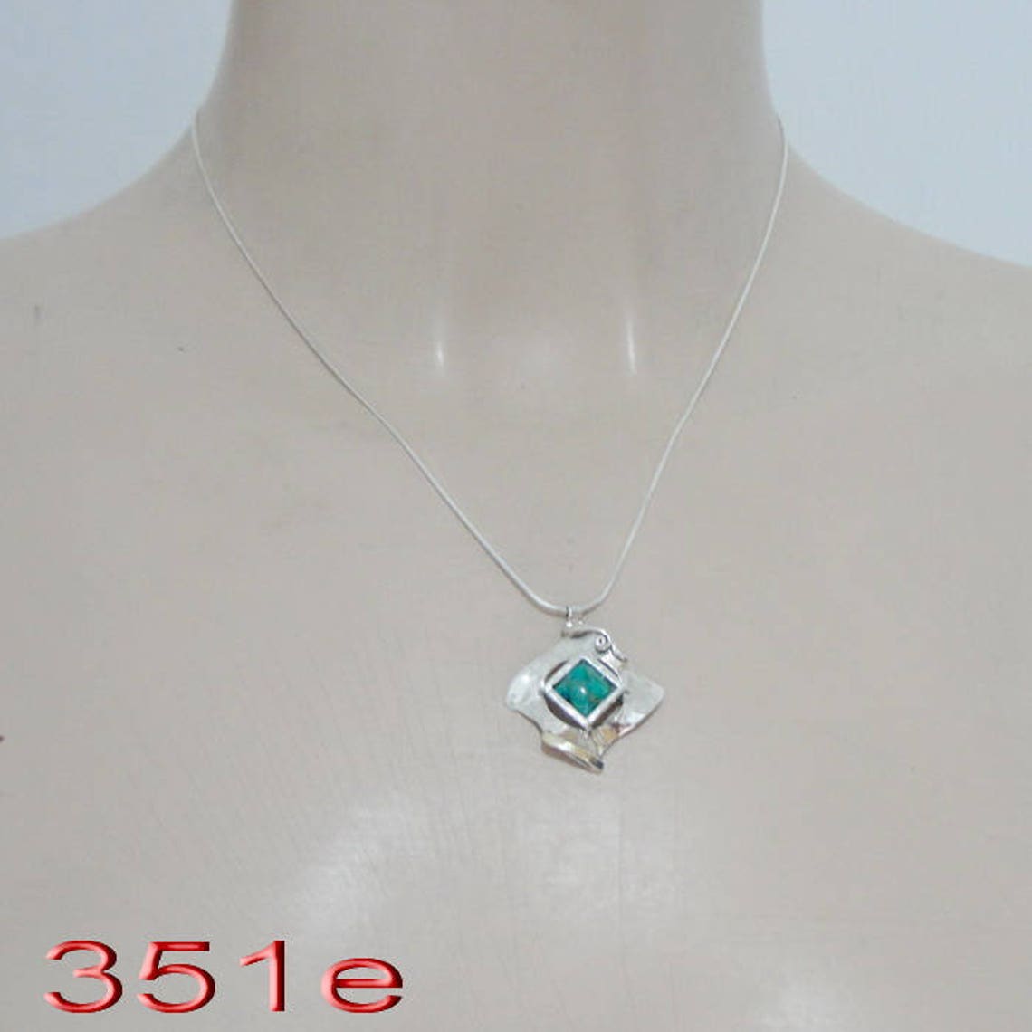 Sterling Silver 925 and 9K Yellow Gold Pendant Handcrafted - Etsy Australia