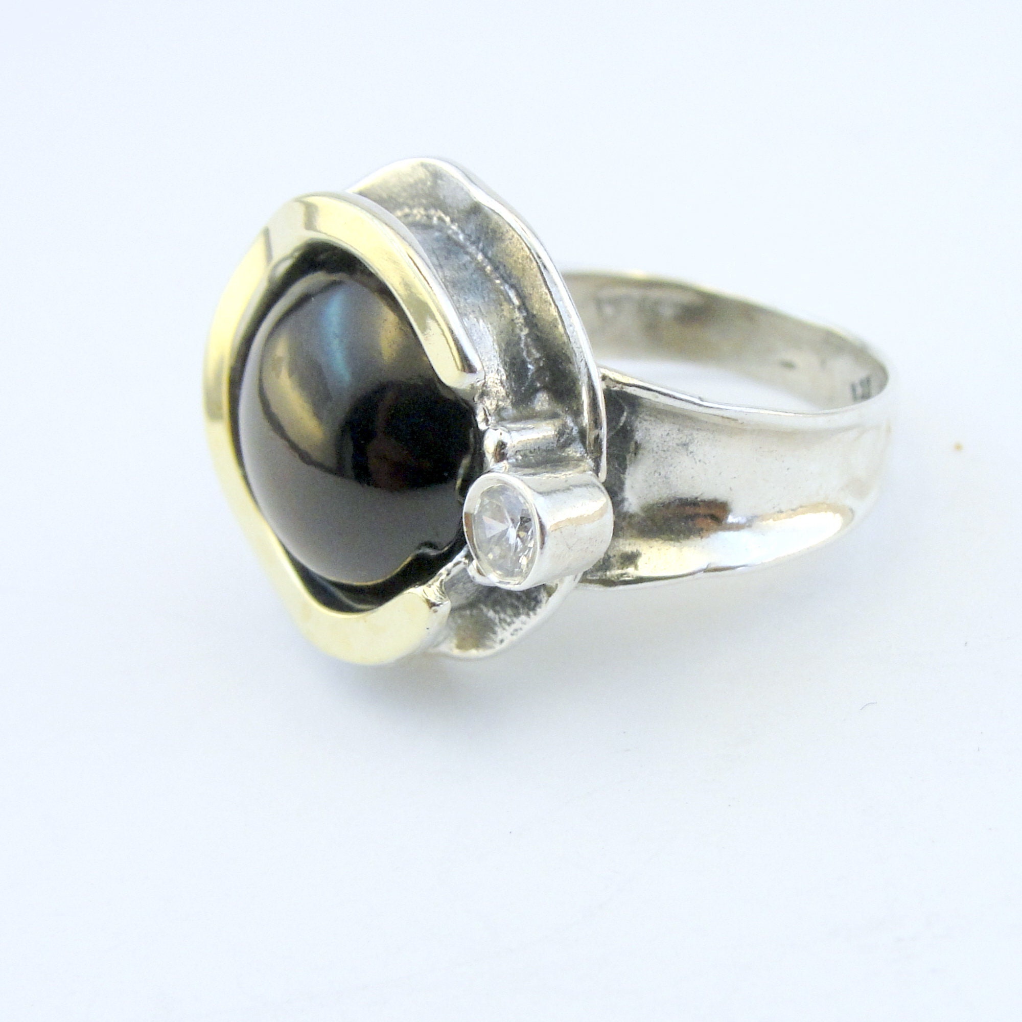 Hadar Jewelry Handcrafted Israel Art Sterling Silver garnet | Etsy