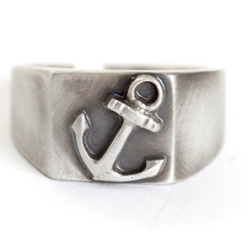 Anchor Ring - Etsy