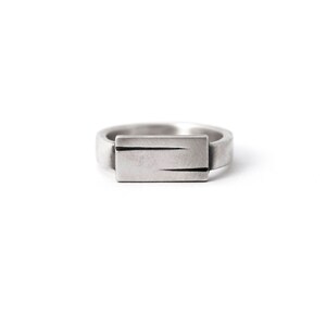 Engraved Silver Ring for Men – Solid Sterling Silver Ring Engraved With ...