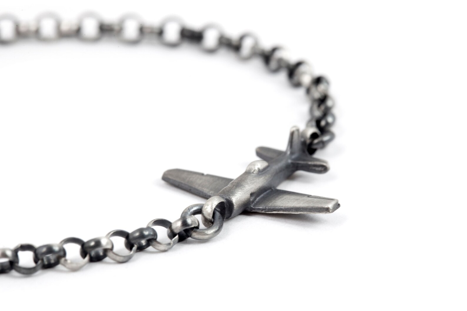 Aviation Gifts for Men Silver Airplane Bracelet Airplane - Etsy