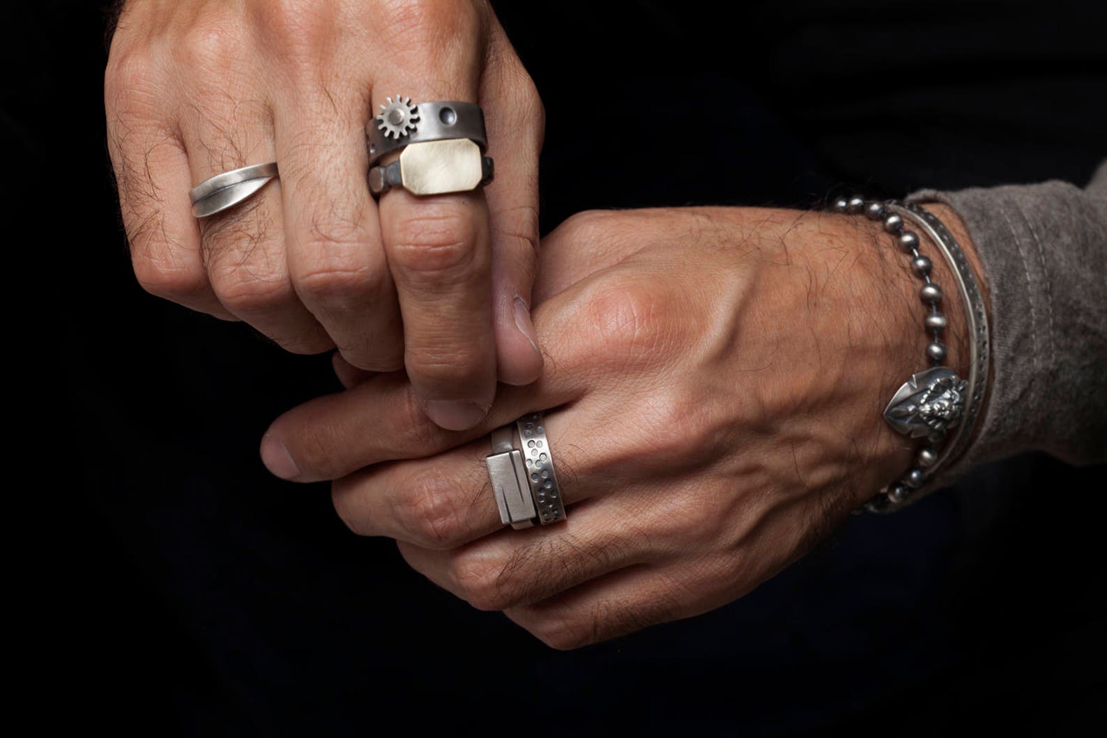 Silver Pilot Ring for Men Featuring Pilot Hat Available in Any - Etsy