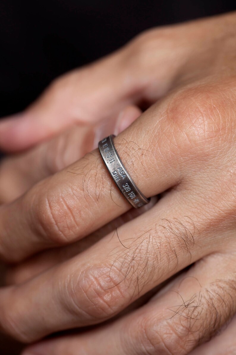 Camera Lens Ring in Sterling Silver Gifts for Photographer - Etsy