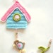 Crochet Birdhouse Pattern, Garland, PDF Pattern, Wall Hanging, Decor ...