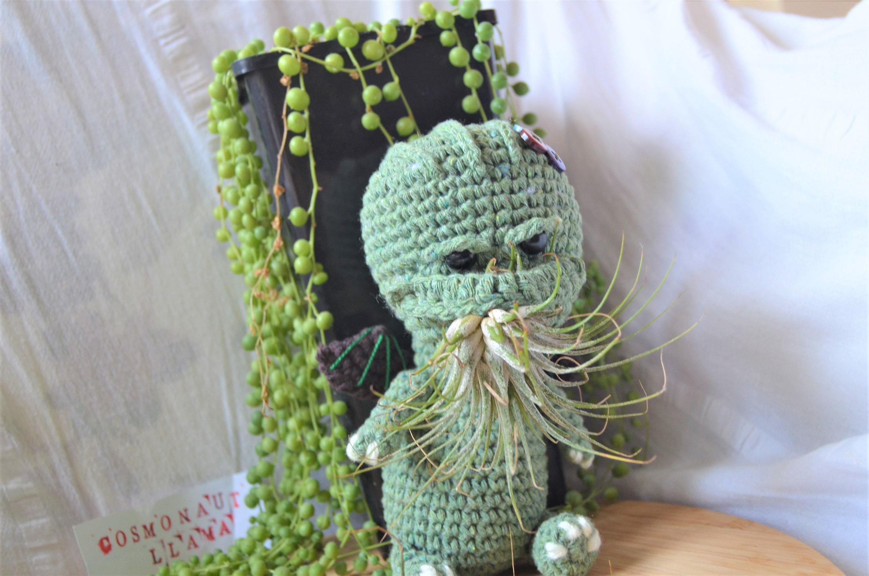 Cthulhu Crochet Pattern Mini Amigurumi Cthulhu Planter Sea | Etsy
