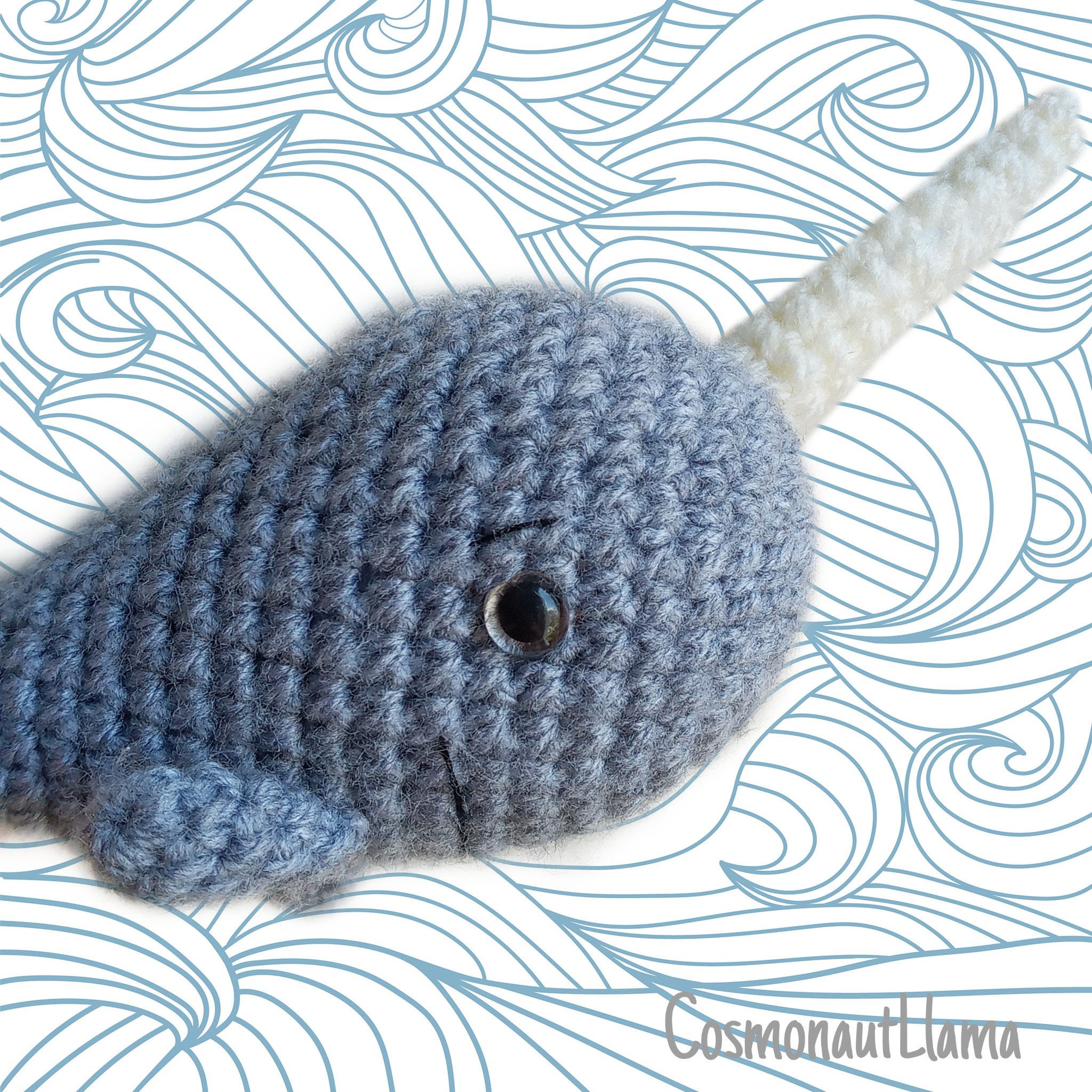 PDF Crochet Pattern Whale Pattern Crochet Tutorial - Etsy