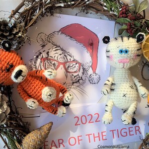 Tiger, Chinese New Year Crochet Tiger Pattern, Amigurumi, Chinese ...