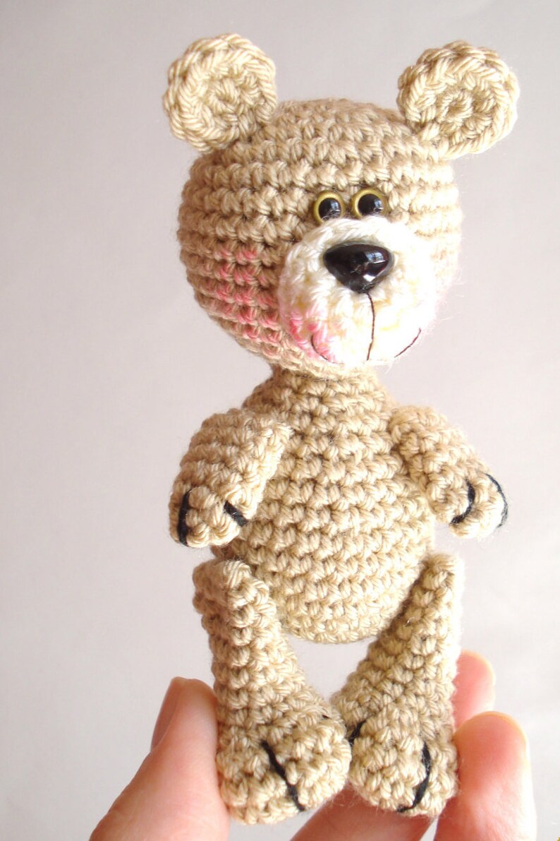 PDF Crochet Pattern Teddy Bear Pattern Crochet Tutorial - Etsy