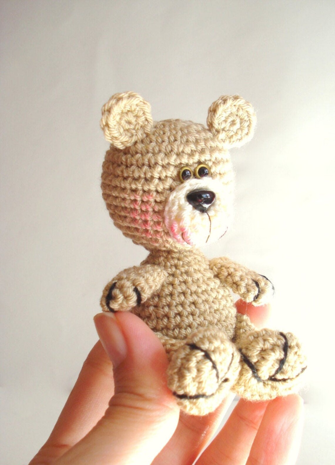 PDF Crochet Pattern Teddy Bear Pattern Crochet Tutorial - Etsy