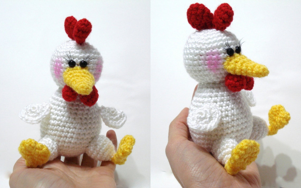 Crochet Pattern Amigurumi Hen and Chicks Pattern Amigurumi - Etsy