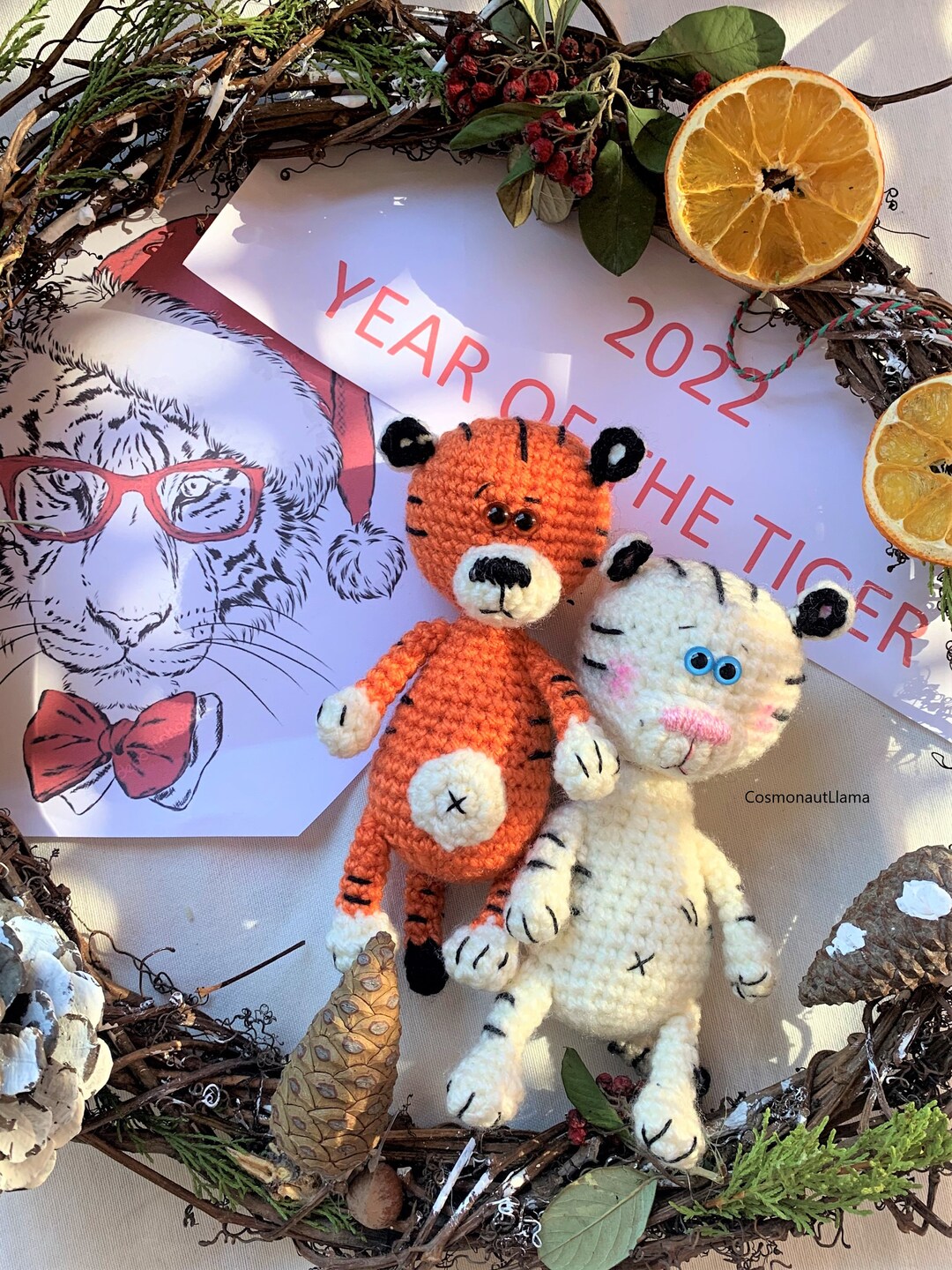 Tiger, Chinese New Year Crochet Tiger Pattern, Amigurumi, Chinese ...