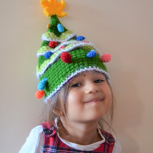 Christmas Tree Hat - Etsy