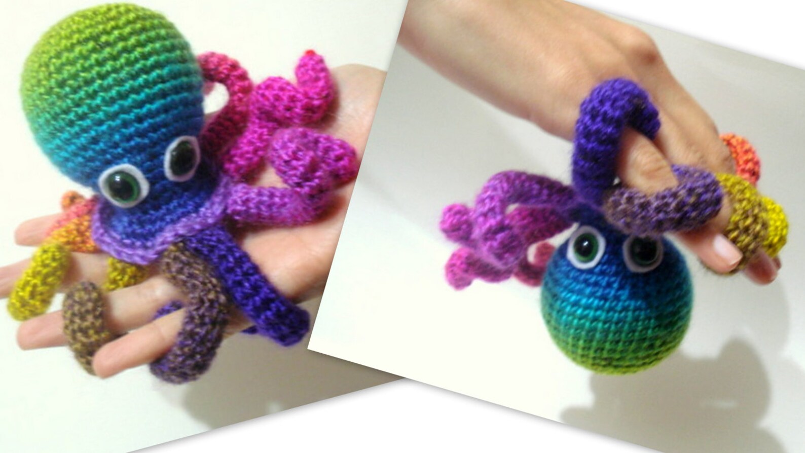 Crochet Tutorial Octopus Amigurumi Crocheted Octopus Pattern - Etsy