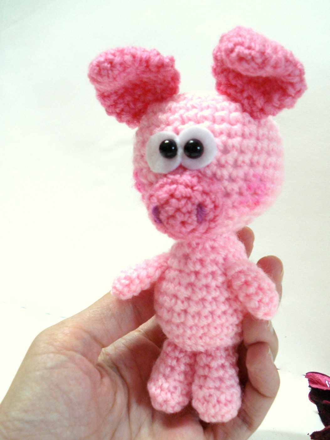 Amigurumi Animal Pattern Crochet Baby Pig Pattern Amigurumi - Etsy