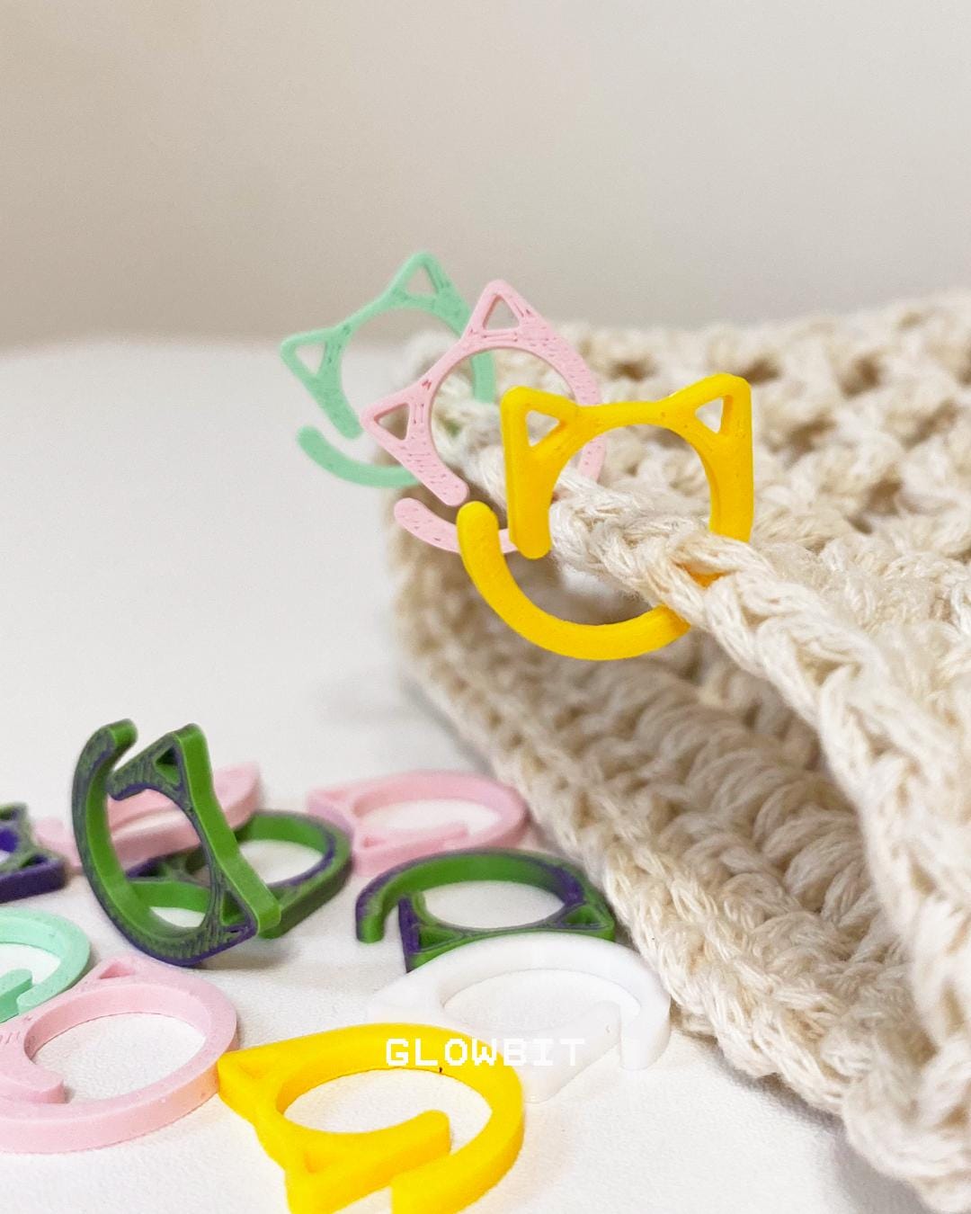 3D Printed Crochet Stitch Markers – Lightweight & Durable Yarn ...