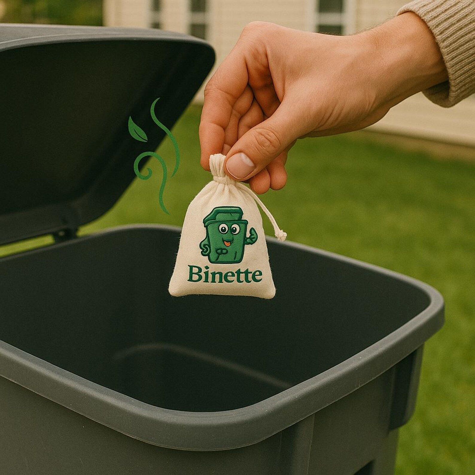 Trash Can Deodorizer Sachets: Natural Odor Eliminator - Binette ...