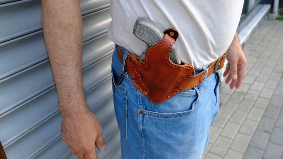 Leather Belt Owb Holster for Kimber K6s R.H - Etsy
