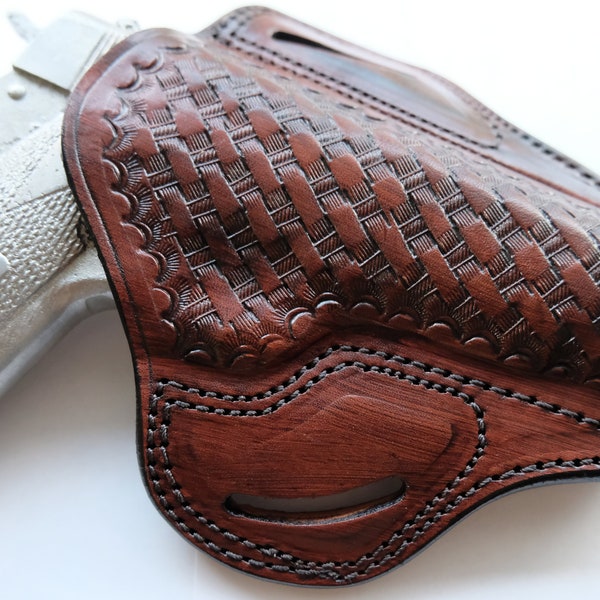 Road Agent Leather Holster 1911 Sig - Etsy