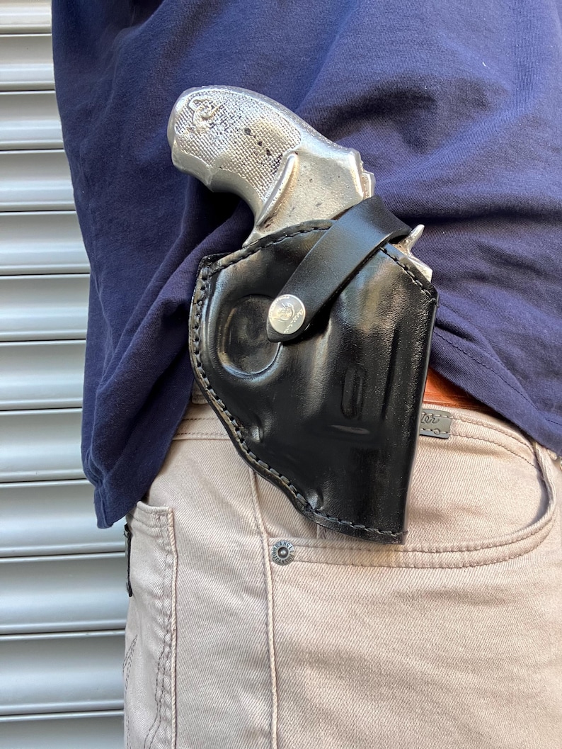 Handcrafted Leather OWB Holster for Taurus 856 Snub Nose 38 Special - Etsy
