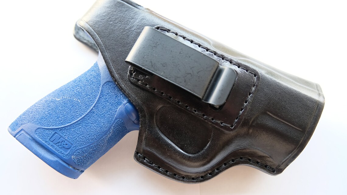 Handcrafted Leather IWB Holster For Smith and Wesson M&P9 | Etsy