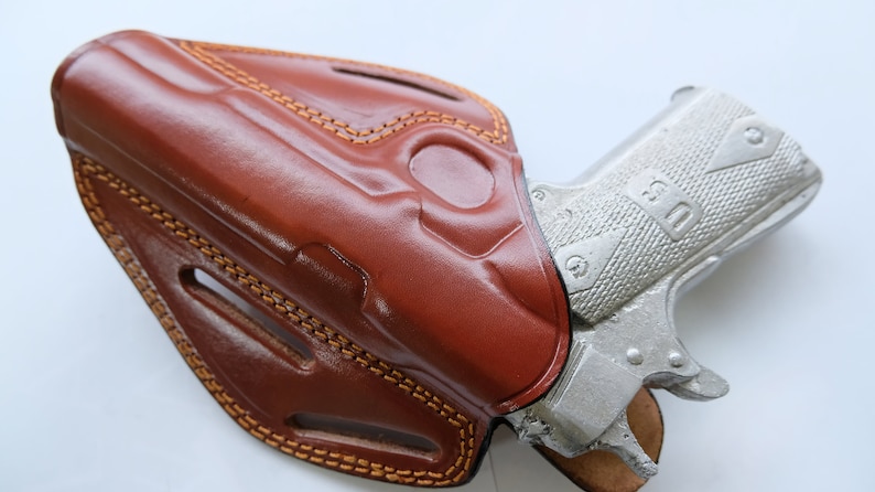 Leather Belt Speed Draw Holster for 1911 Series - Etsy