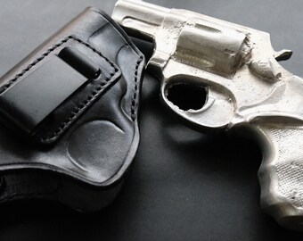 Leather IWB Holster for Taurus Model 856 Snub Nose 38 Special | Etsy