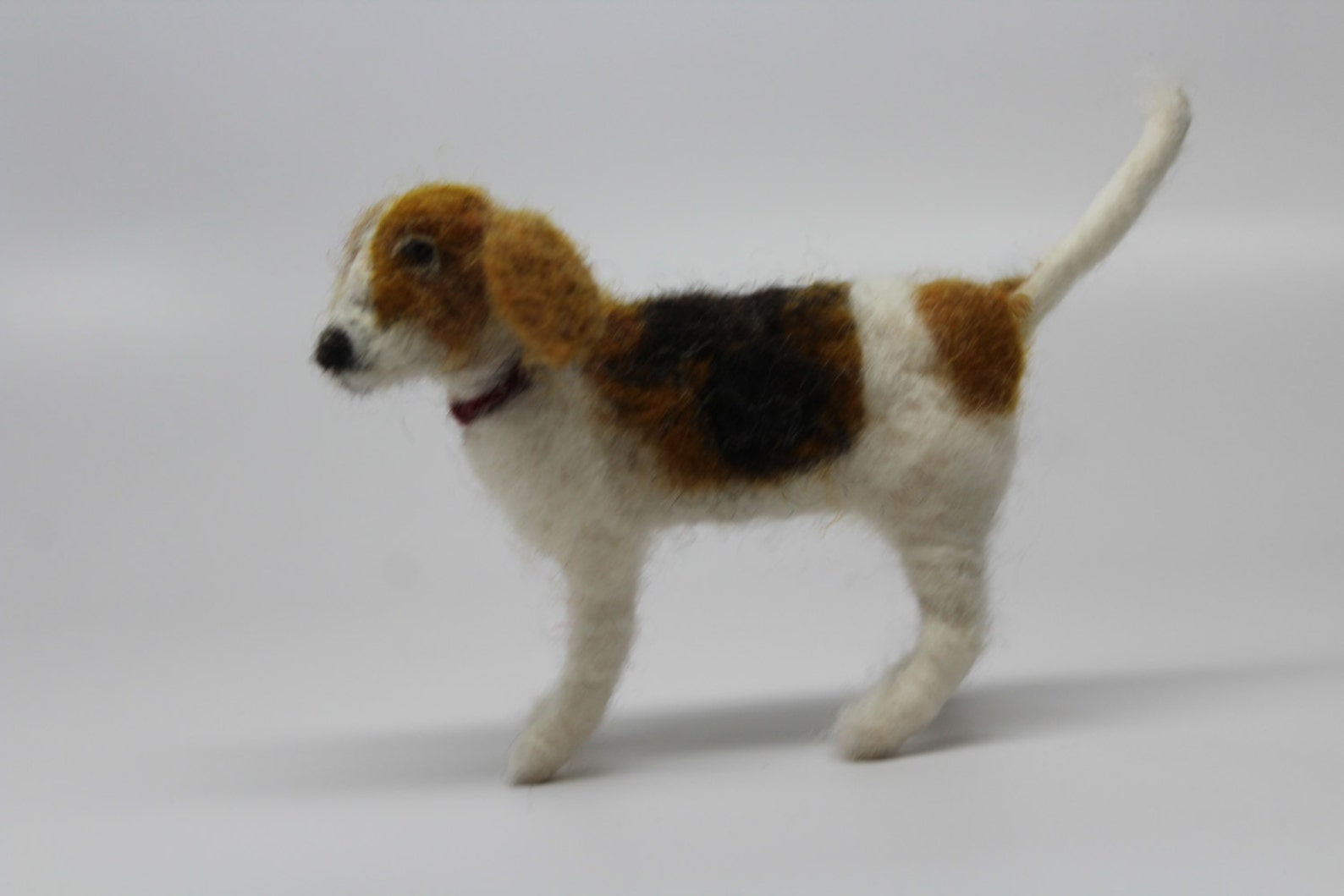 Needle Felted Beagle Wool Feltd Dog - Etsy