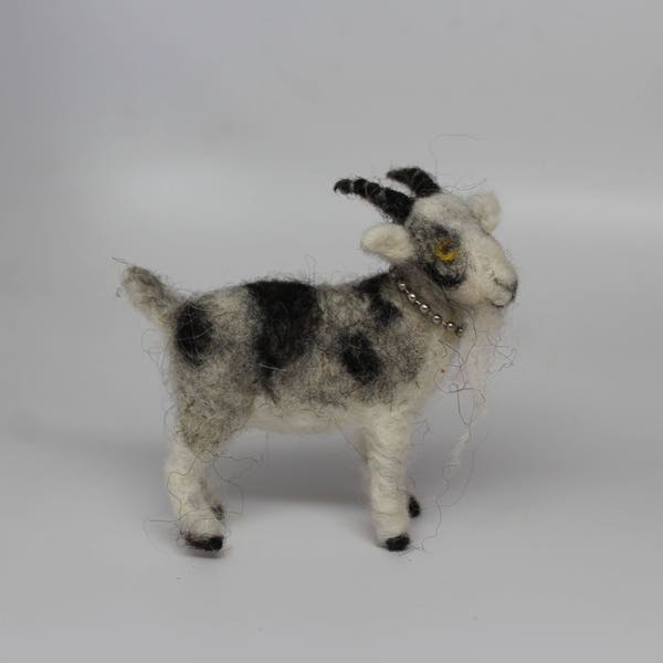 Needle Felted Goat - Etsy