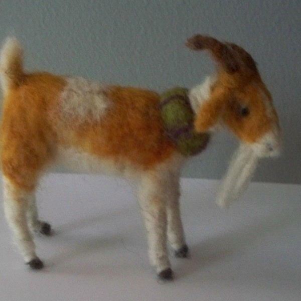 Needle Felted Goat - Etsy