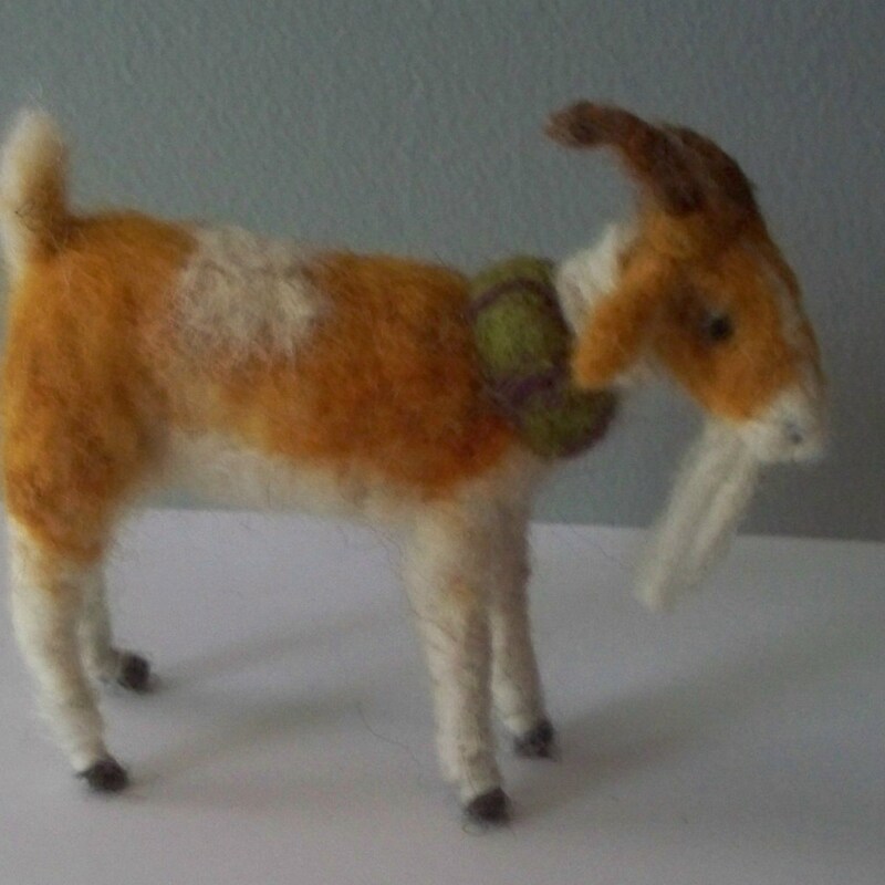 Wool Felt Goat - Etsy