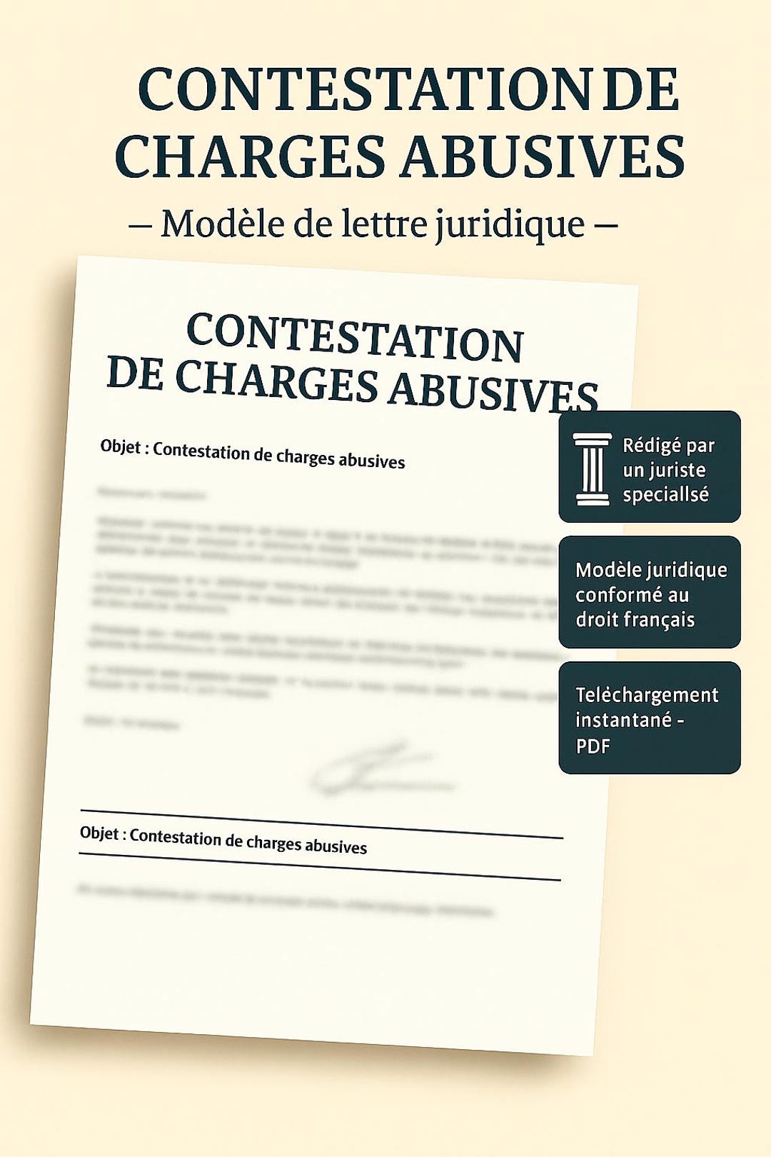 Sample Letter – Contesting Unreasonable Charges – Rental Charges ...
