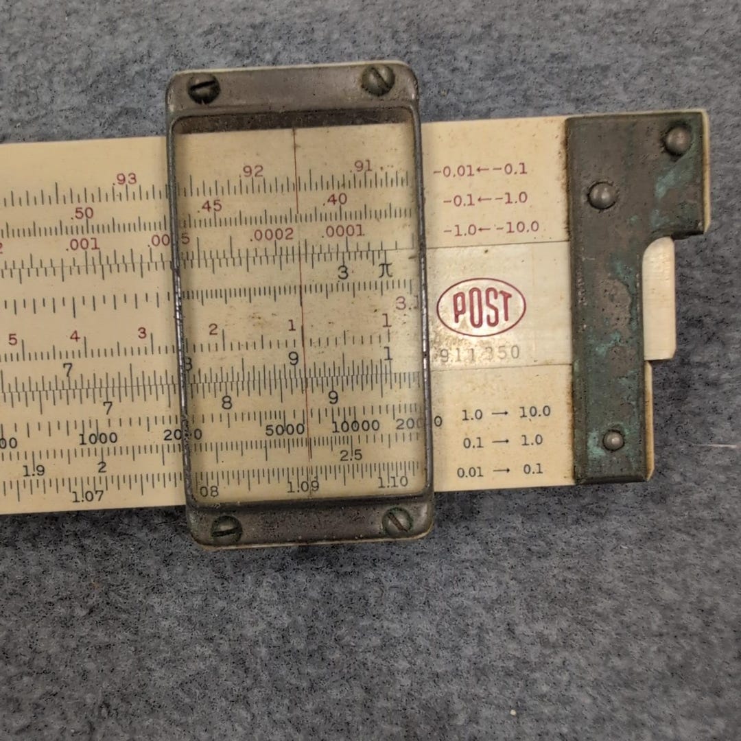 Frederick Post Co Versalog Slide Rule Cat No 1460 Vintage Engineering ...