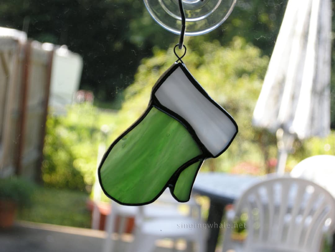 Stained Glass Mitten Ornaments - MADE TO ORDER - Etsy