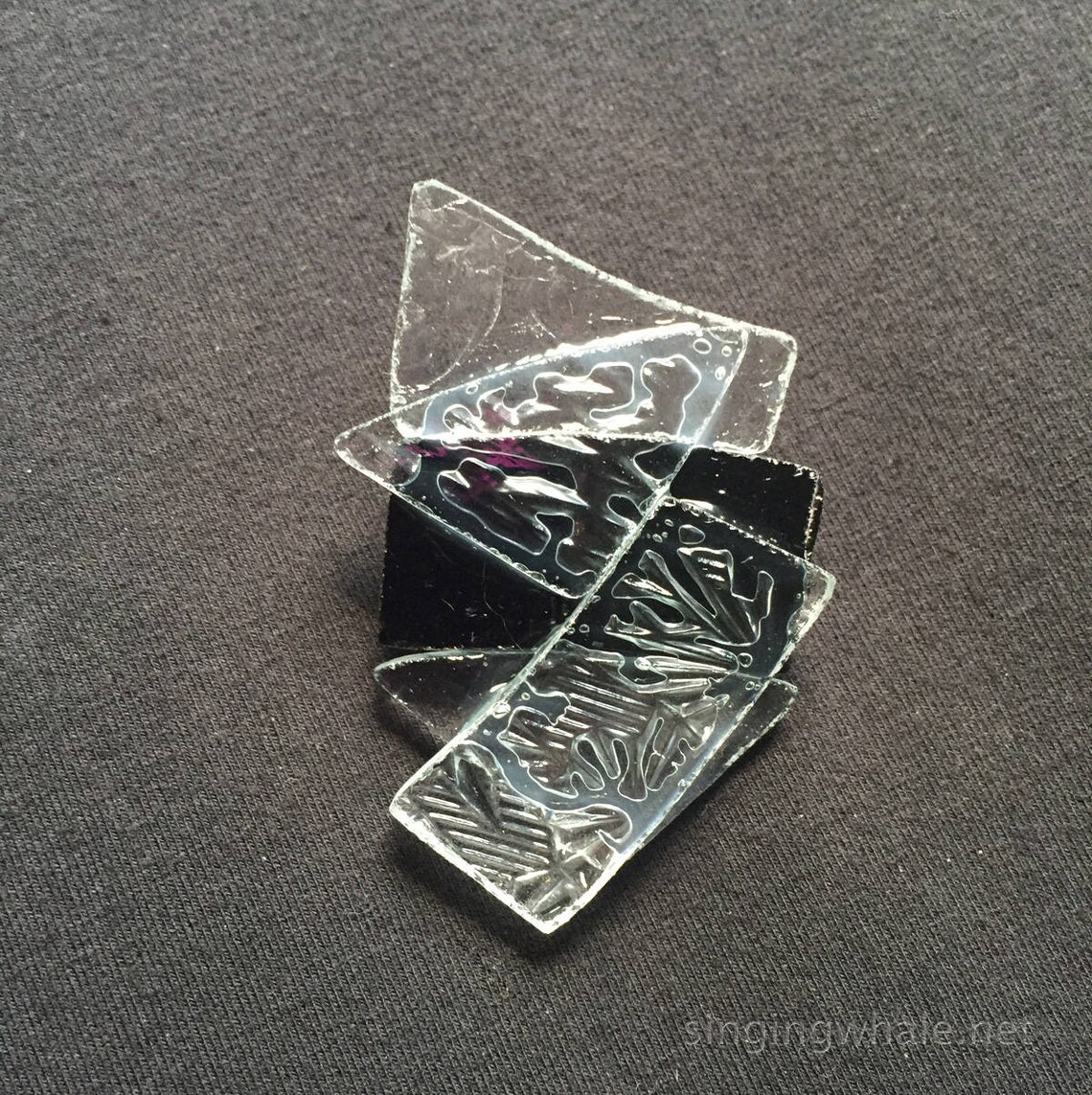 Shattered Glass Ceiling Pin - Etsy