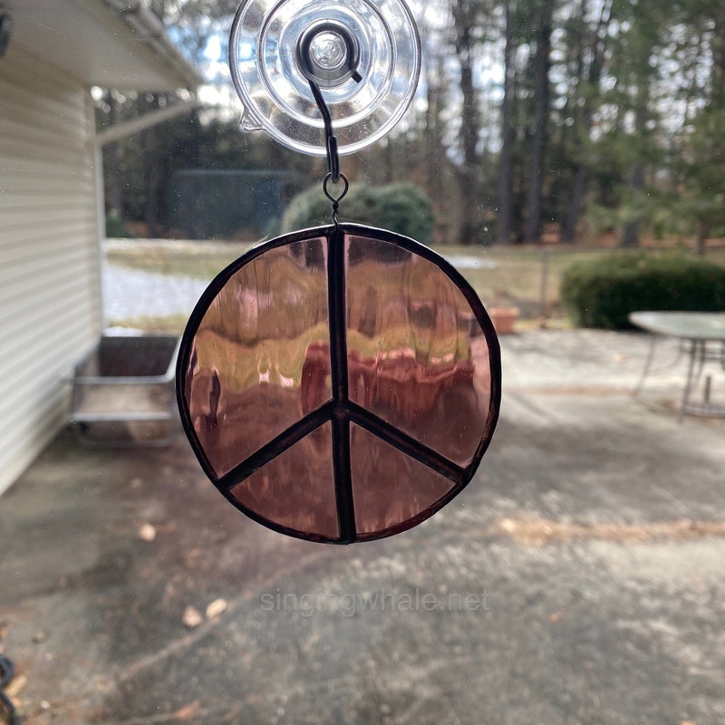 Lighted Peace Sign - Etsy