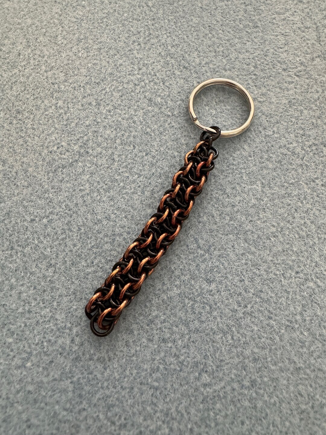 Handmade Fidget and Stress Chainmail Toy - Brown, Black, Distraction ...