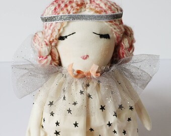 Doll with pink hair | Etsy