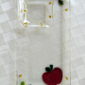 Fused Glass Rosh Hashanah Plate, Apple Honey Dish Set, Judaica Gift - Etsy