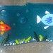 Fused Glass Wave Art, Fish Scene, Beach Decor - Etsy