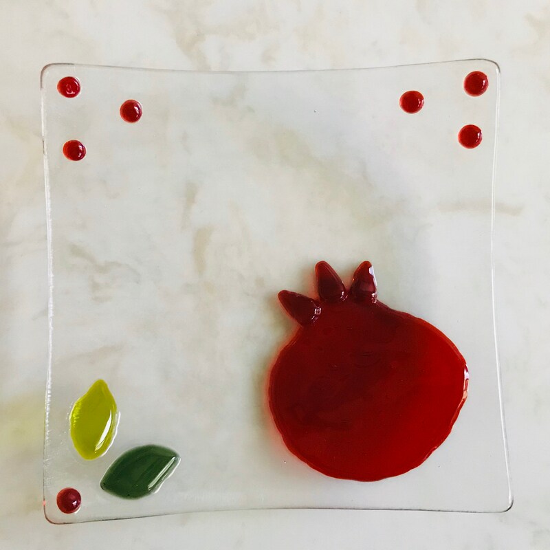 Glass Pomegranate - Etsy